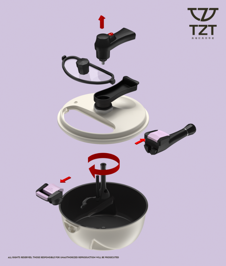 Wholesale Pressure Cooker Smart Electric Wok Non-stick Automatic Wok ...