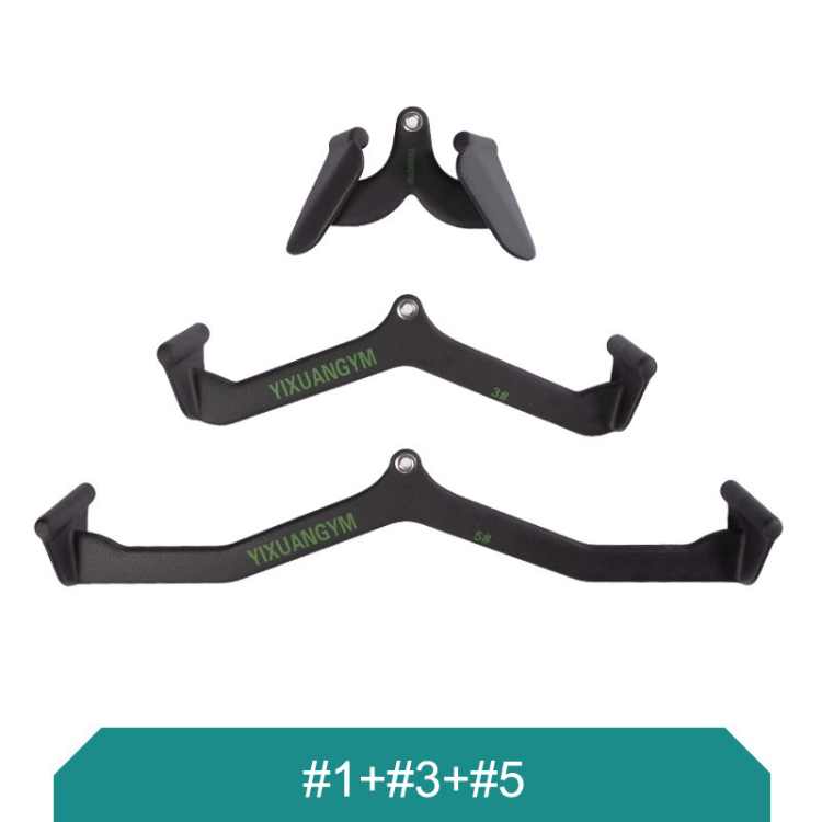 Yixuangym T-bar V-bar Pulley Cable Machine Attachments, Bicep Curl ...