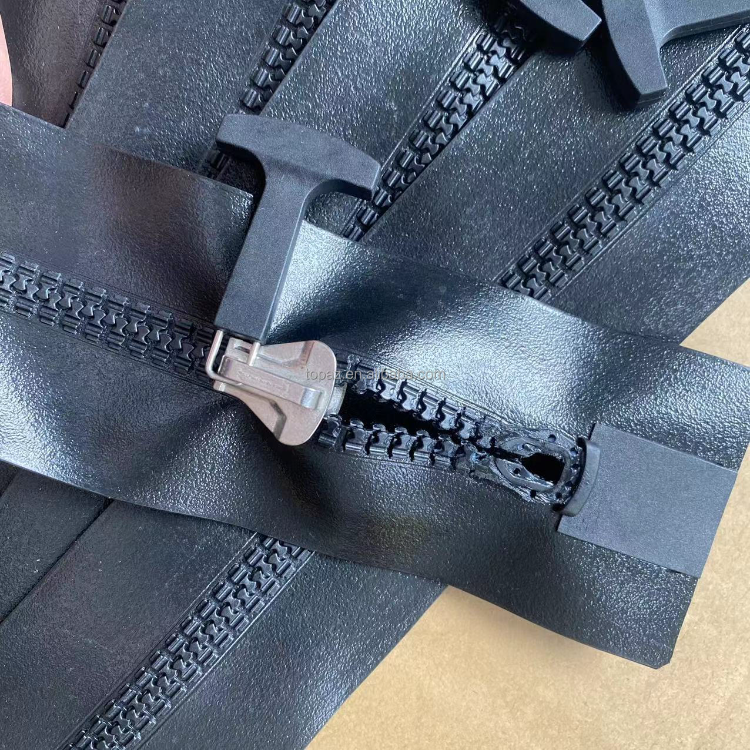 #10 Airtight Zipper Ipx8 Watertight Big Plastic Teeth Stainless Slider ...