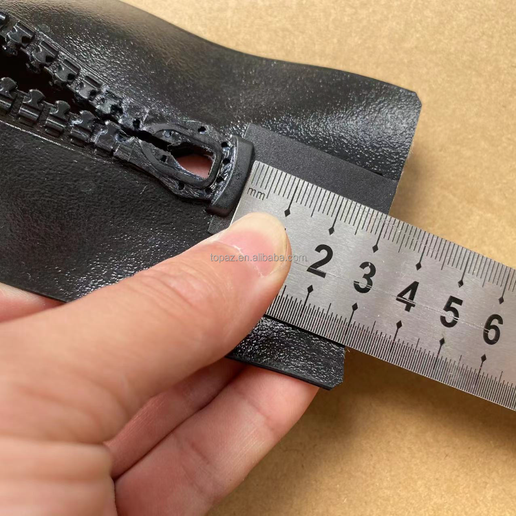 #10 Airtight Zipper Ipx8 Watertight Big Plastic Teeth Stainless Slider ...