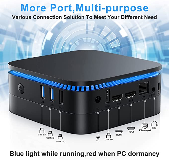 Buy Wholesale China 2023 Newest Mini Pc Intel Alder Lake N95 Windows11 ...