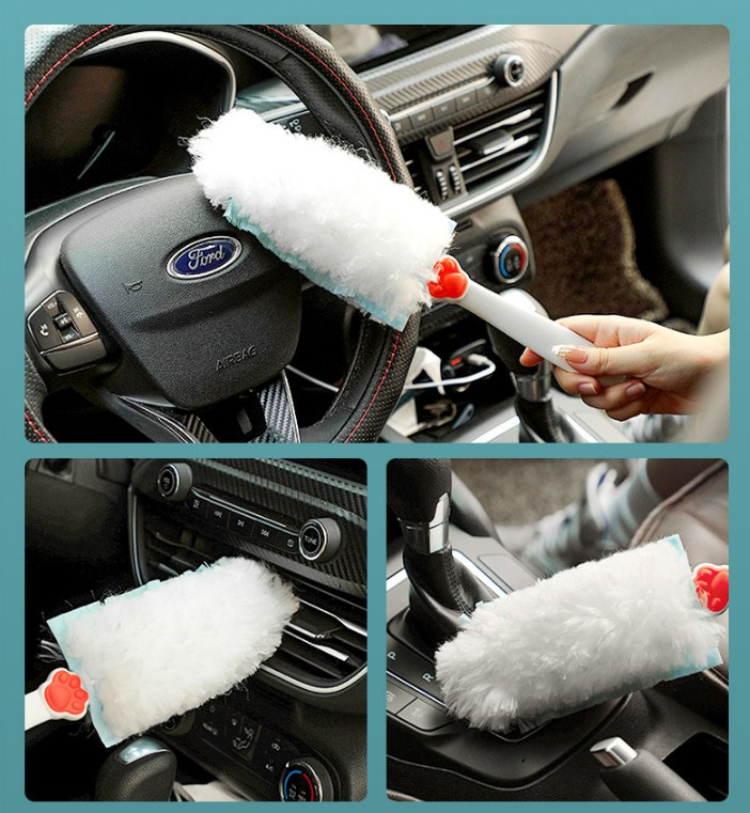 Buy Wholesale China Hot Sale Dusters Car Feather Microfiber Fan Static ...