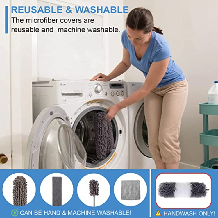 Buy China Wholesale Factory Wholesale Fiber Duster Removable Multi ...