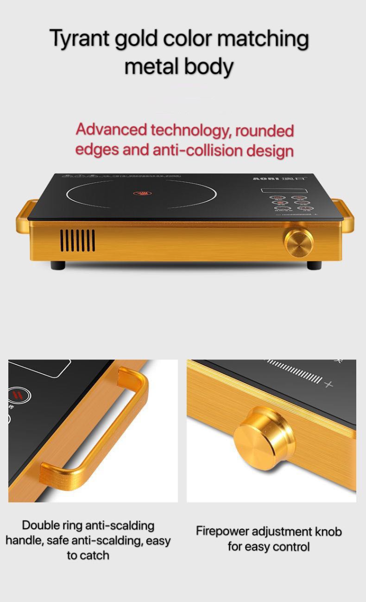 Buy Wholesale China Portable 2200w Sensitive Touch Control Electric ...