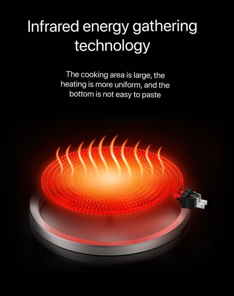 Buy Wholesale China Portable 2200w Sensitive Touch Control Electric ...