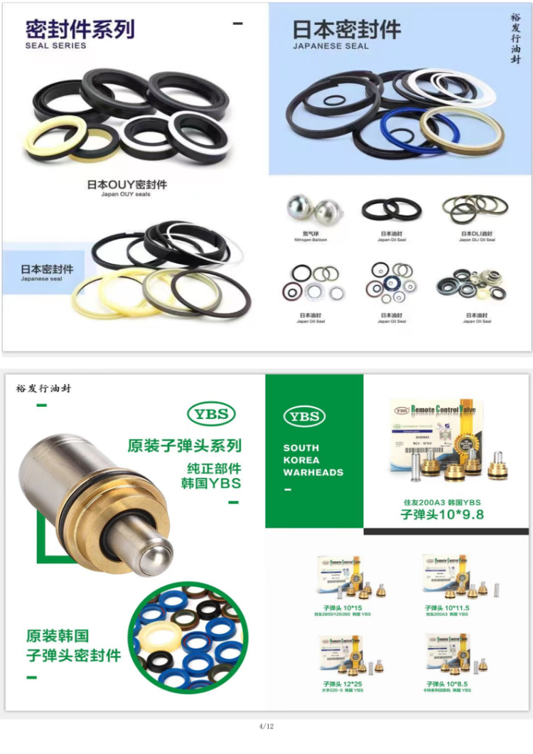 Excavator Hydraulic Valve Pilot Joystick Pusher 9108066 9107447 For ...