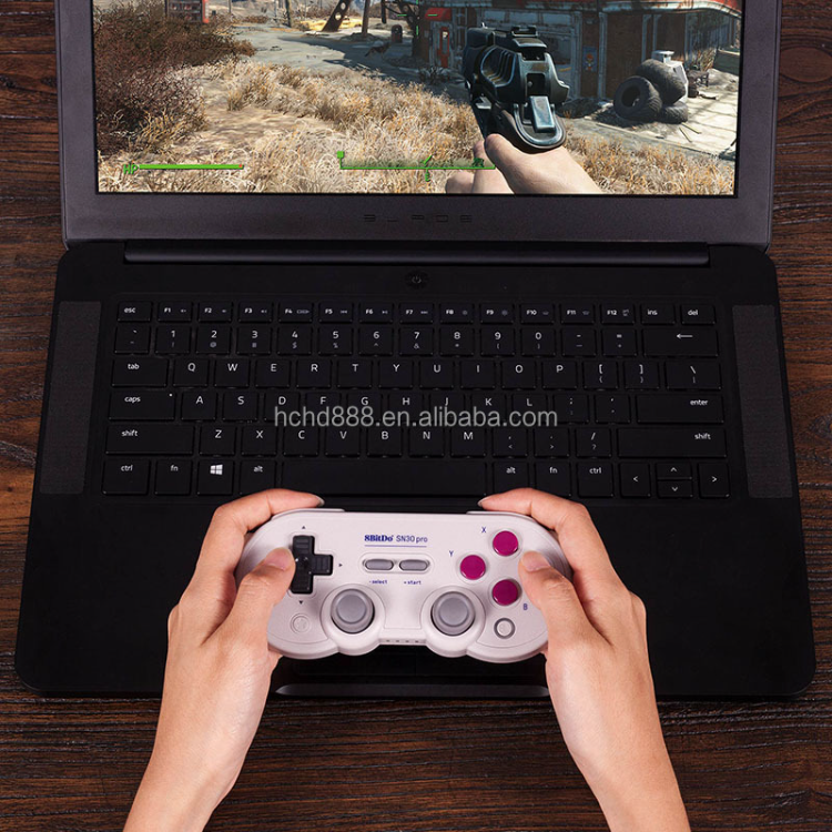 Original Retro 8bitdo Joystick Sn30 Pro G Version Wireless Controller ...