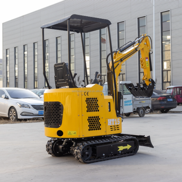 Hightop Ht15 1.5ton Mini Excavator /small Garden Excavator With ...