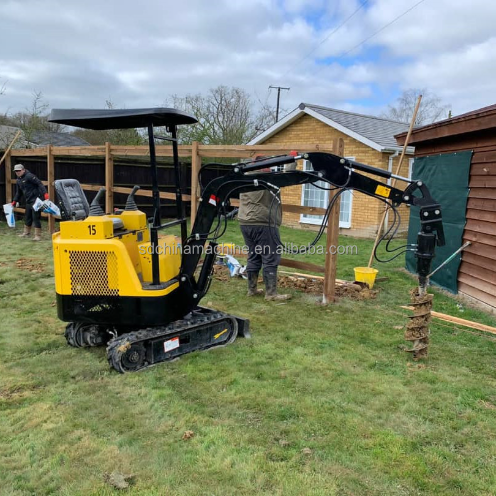 Hightop Ht15 1.5ton Mini Excavator /small Garden Excavator With ...