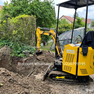 Hightop Ht15 1.5ton Mini Excavator /small Garden Excavator With ...