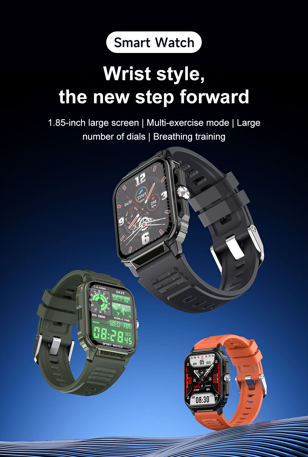 Buy Wholesale China Outdoor Sports Y1 1.85 Inch Tft 240*284 Pixels Btc ...