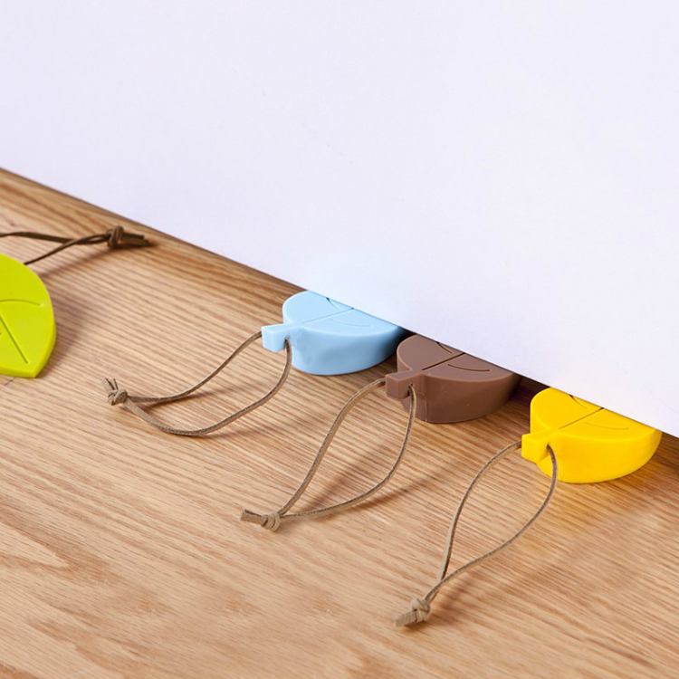 Buy Wholesale China Creative Leaf Silicone Door Stop Kids Anti-pinch ...