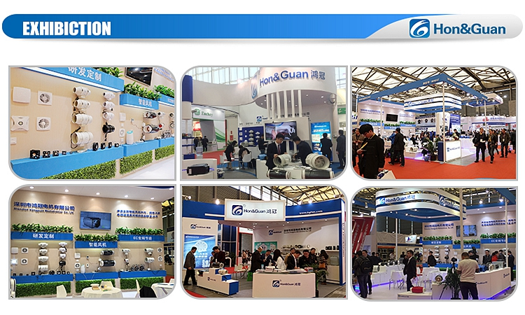 Hon&guan Fan Factory Mixed-flow Inline Duct Fan With Speed Controller ...