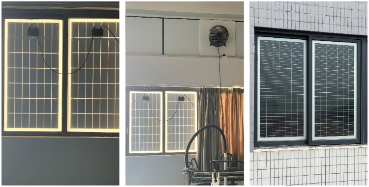 Industrial Vent Tools Hvac Air Conditioning Kit 50w Solar Panel Powered ...