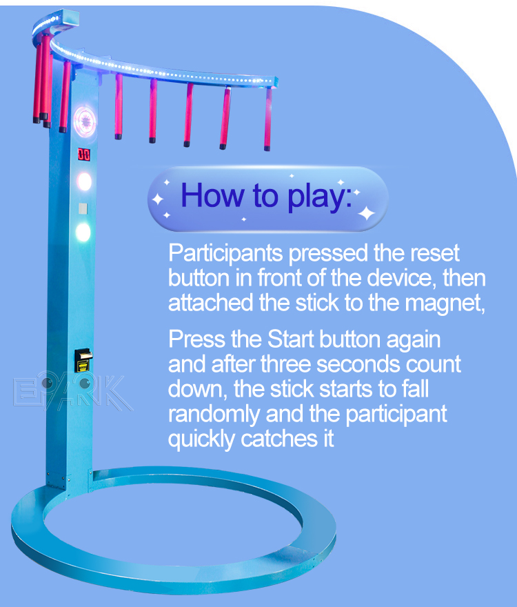 Guangzhou Factory Popular Game Training Reaction Speed Catch Stick ...