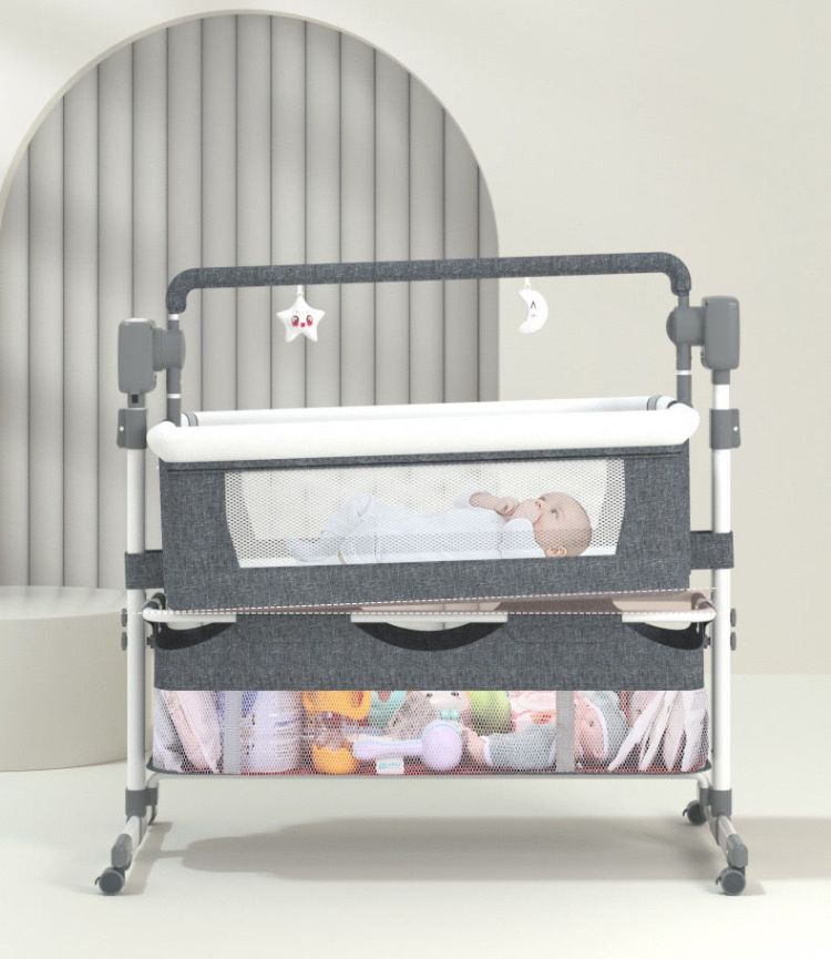 New Born Adjustable Baby Bassinet Cot Unique Portable Folding /electric ...