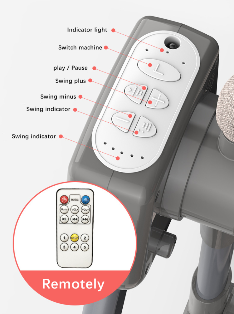 New Born Adjustable Baby Bassinet Cot Unique Portable Folding /electric ...