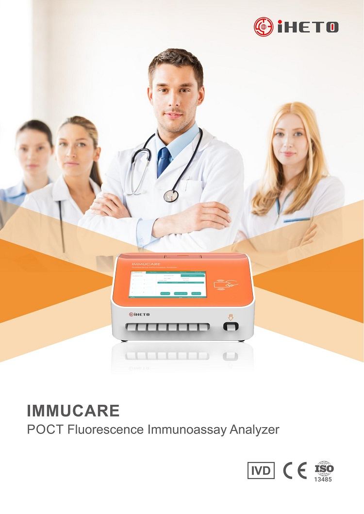 Iheto Immucare 8 Incubators Dry Portable Poct Immunoassay Analyzer ...