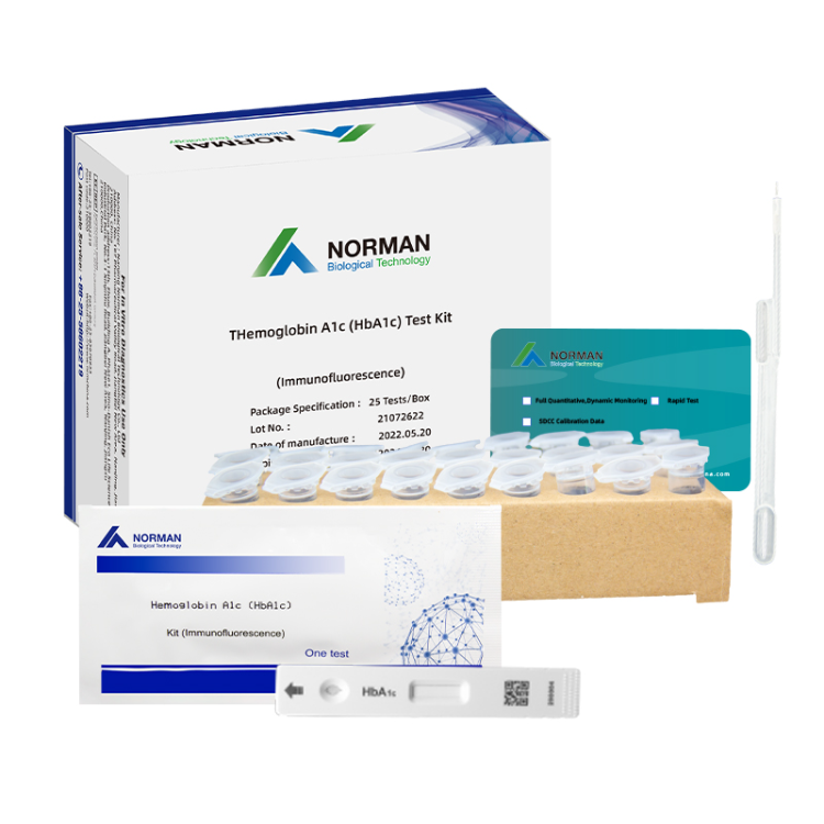 High Sensitive Poct Medical Test Kits Biochemical Reagents Hba1c Test ...