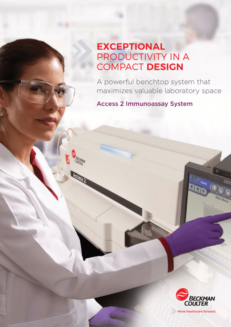 Beckman Laboratory Reagents Beckman Coulter Access Testosterone 33560 ...