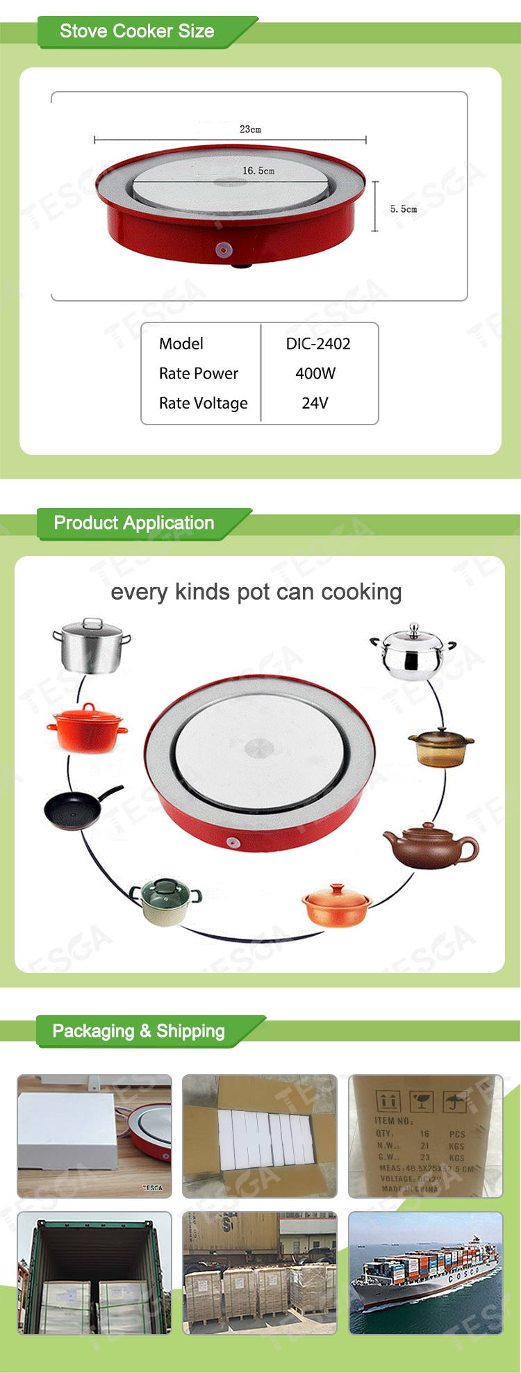 Buy Wholesale China Free Shipping 24v Dc Electric Induction Cooker ...