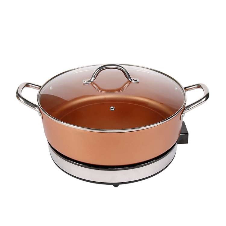 Buy Wholesale China Deep Dish Largest Electric Frying Pan For Electric ...