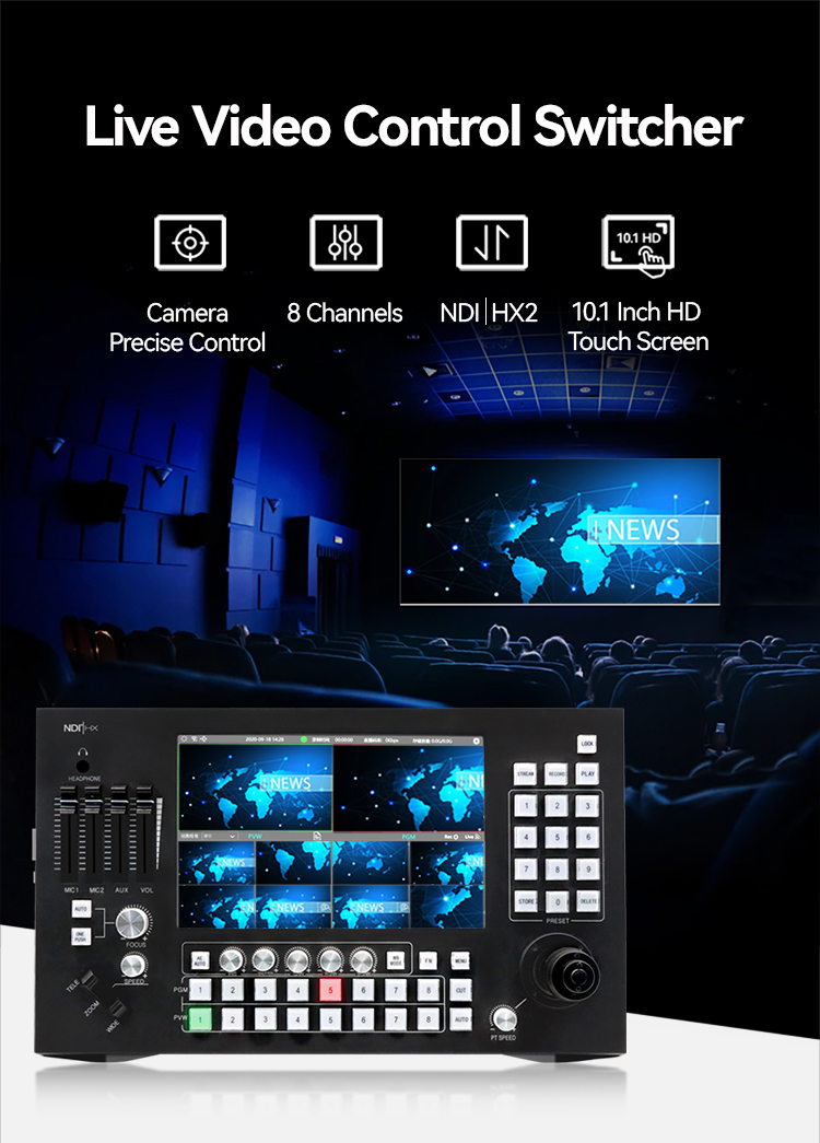 Buy Standard Quality China Wholesale Broadcast Mixer Streaming Video ...