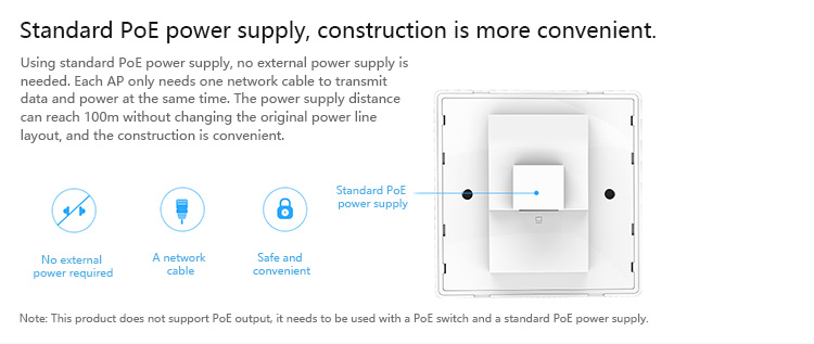 Buy Standard Quality China Wholesale Tp Link Tl-ap302i-poe White Panel Ap 86mm Type 300m ...