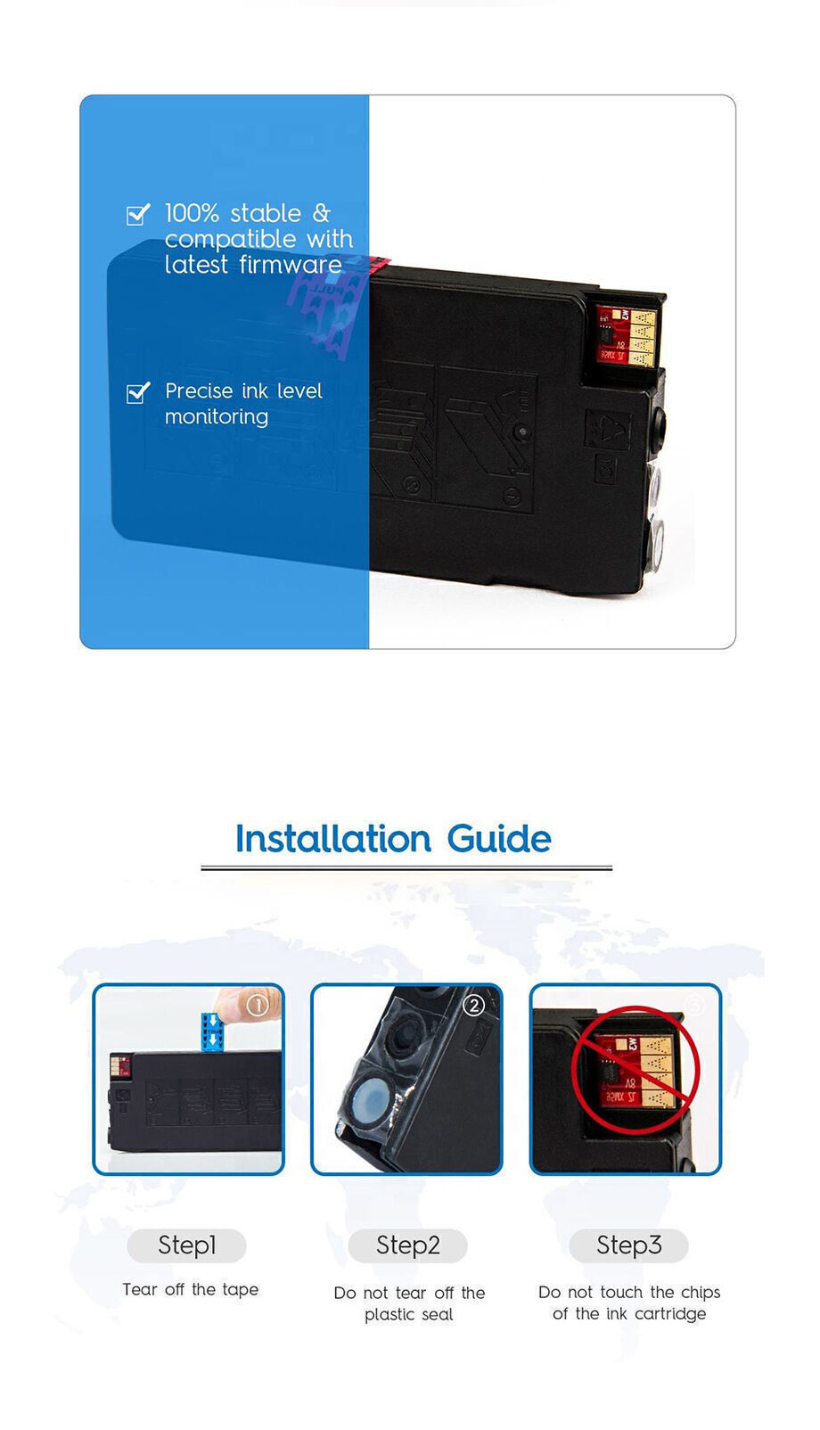 Factory Price Newly Style Yellow Ink Cartridge Compatible For Canon ...