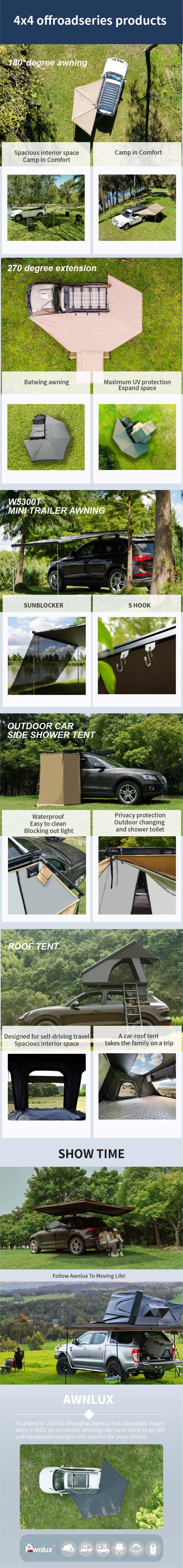 Buy China Wholesale Land Rover Defender Rear 270 Awning Freestanding In ...