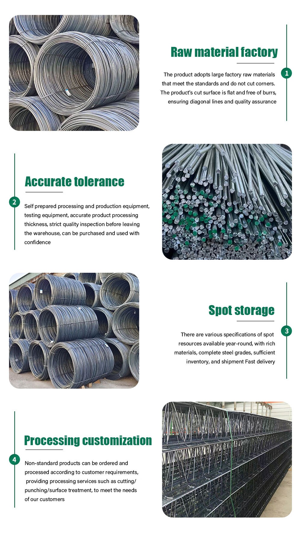 China Wholesale Rebar Gr40 Gr60 Deformed Steel Bar For Construction ...