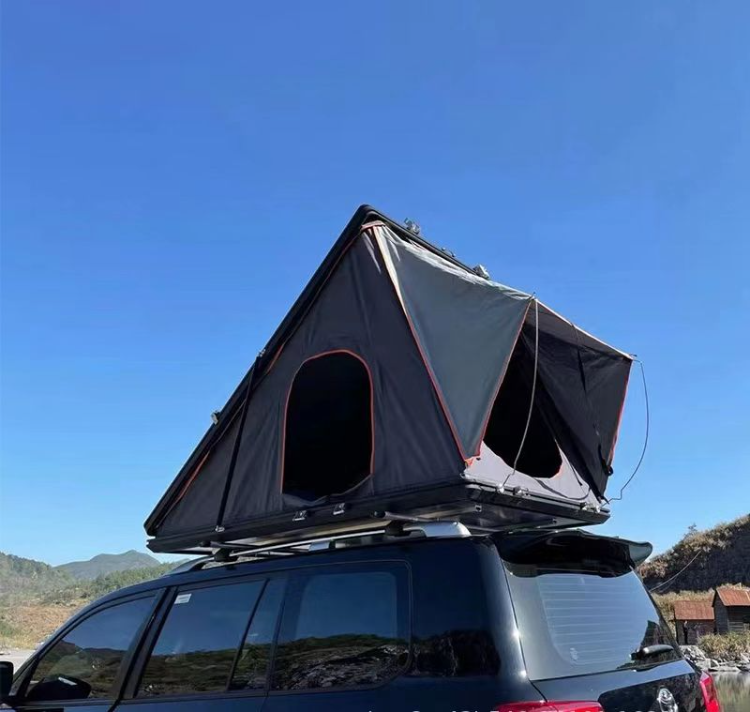 Buy Wholesale China Outdoor Camping Car Triangle Roof Top Tent Portable ...