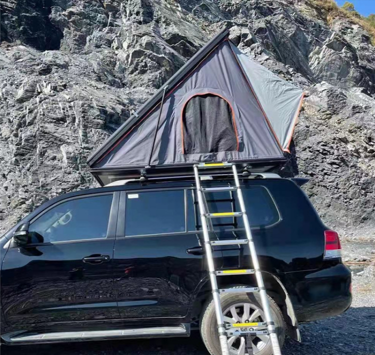 Buy Wholesale China Outdoor Camping Car Triangle Roof Top Tent Portable ...