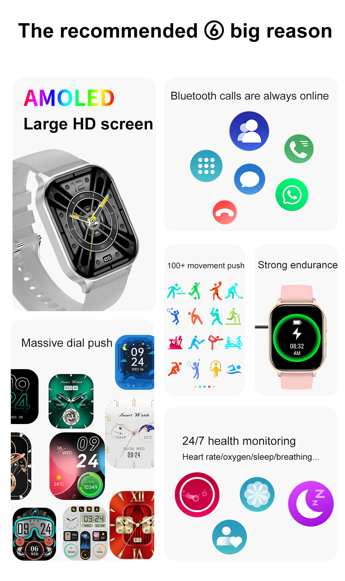 Buy Wholesale China Private Mold Fashion Nks10 Amoled Screen Smart ...