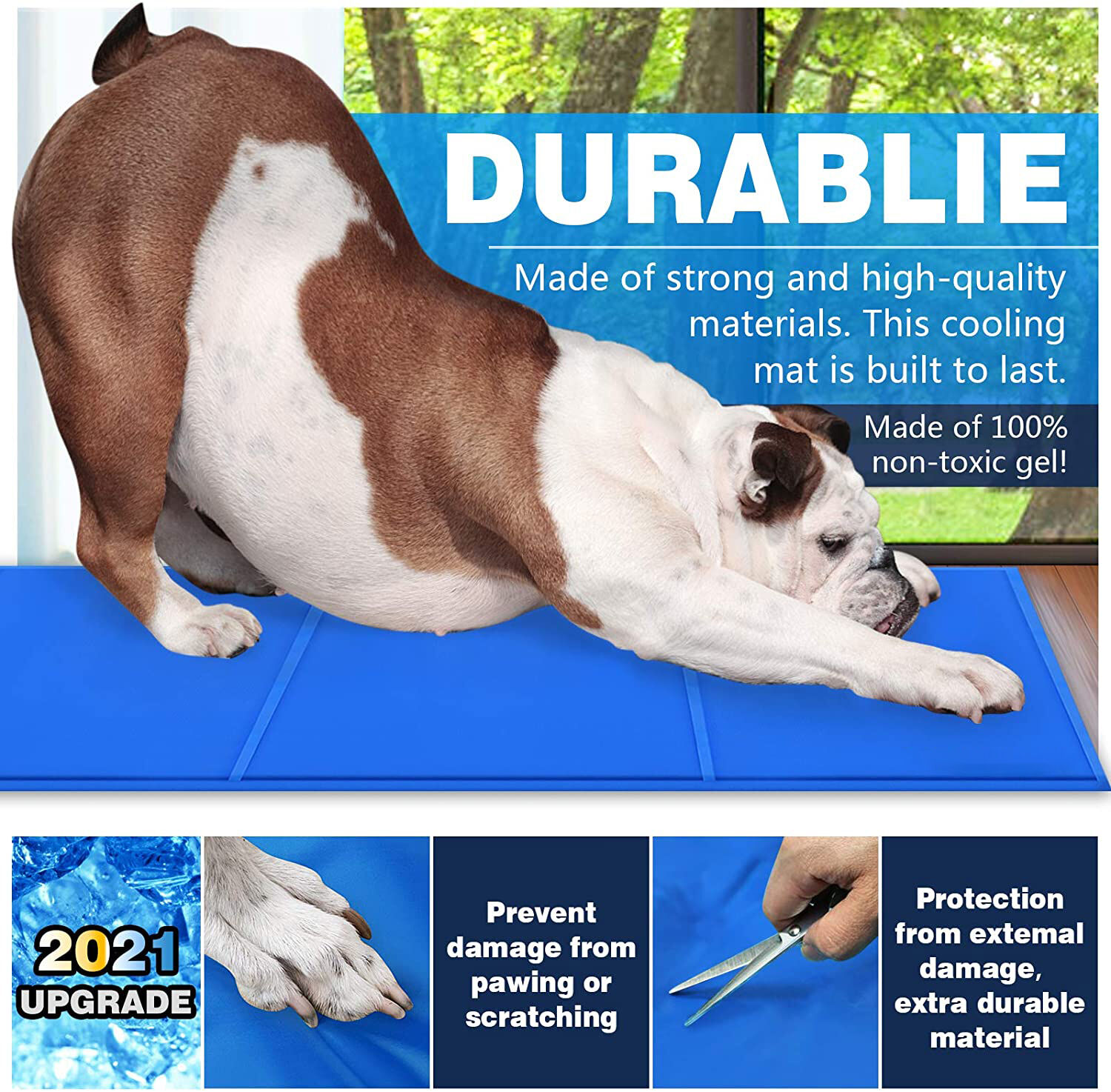 Buy Wholesale China Oem Reusable Gel Pad Pet Summer Cooling Non-toxic ...