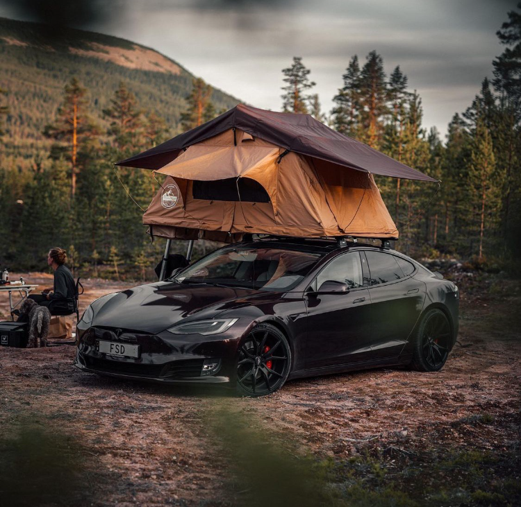 4x4 Suv Camping Aluminum Roof Top Tent Car Rooftop Tent Triangle ...