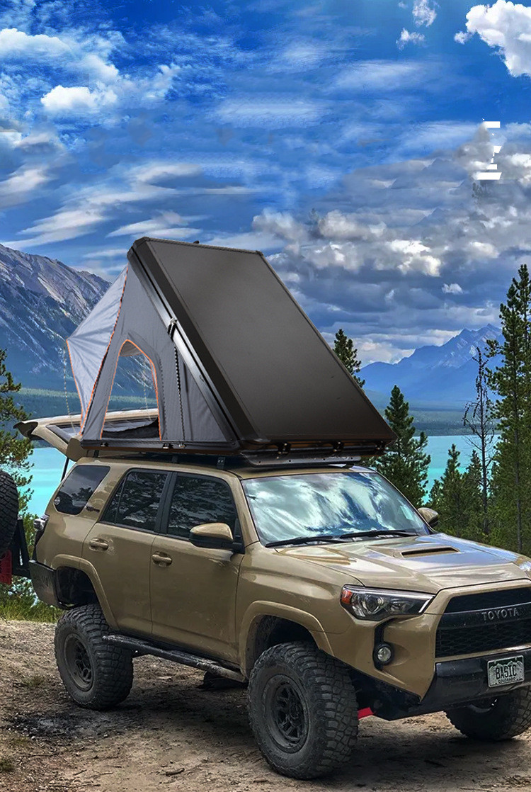 4x4 Suv Camping Aluminum Roof Top Tent Car Rooftop Tent Triangle ...