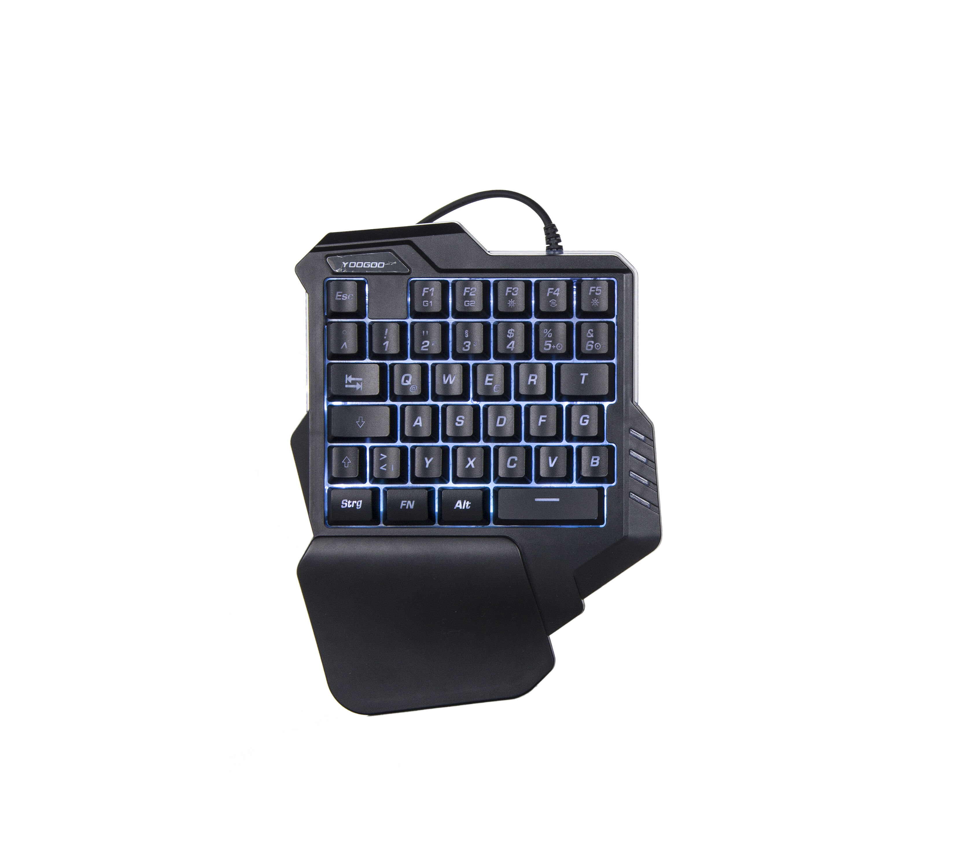 Buy Wholesale China Mini Portable 39 Keys Rainbolw Backlight One Handed ...