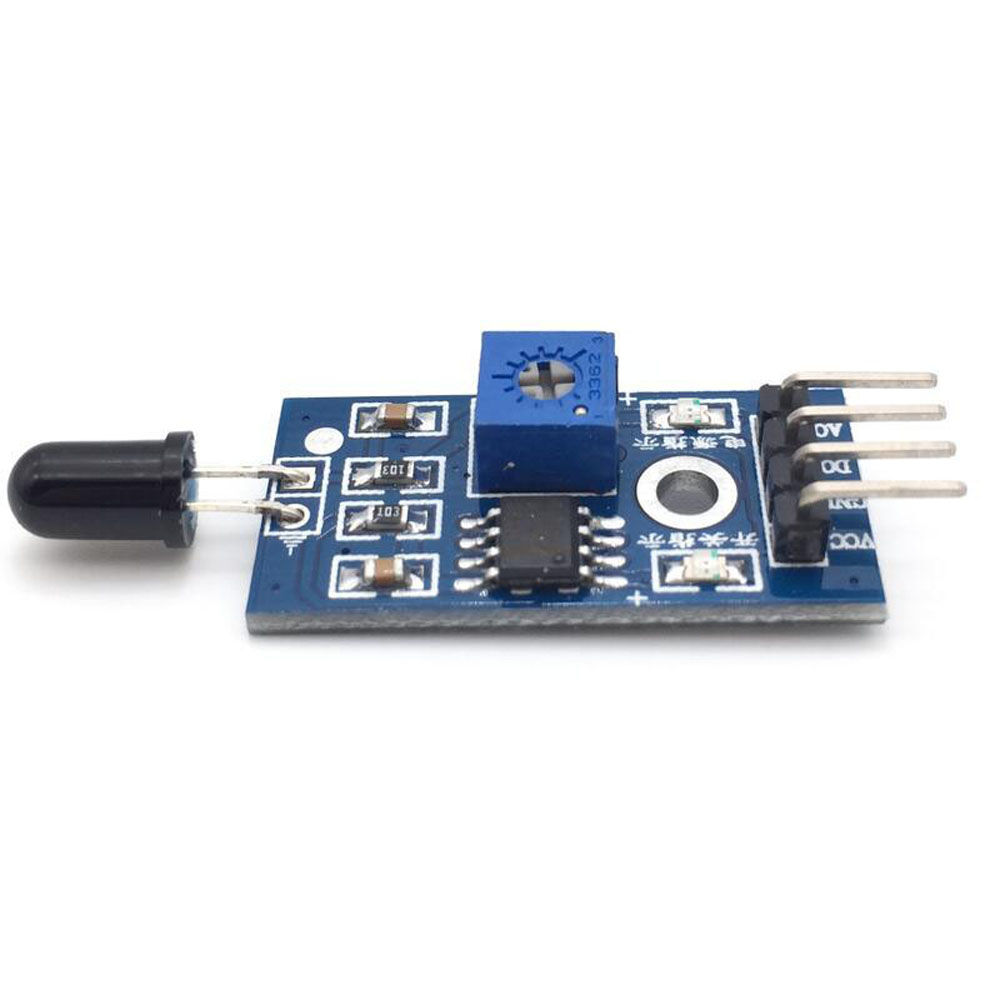 Buy Wholesale China Ir Infrared 4 Wire Flame Detection Sensor Module Ir