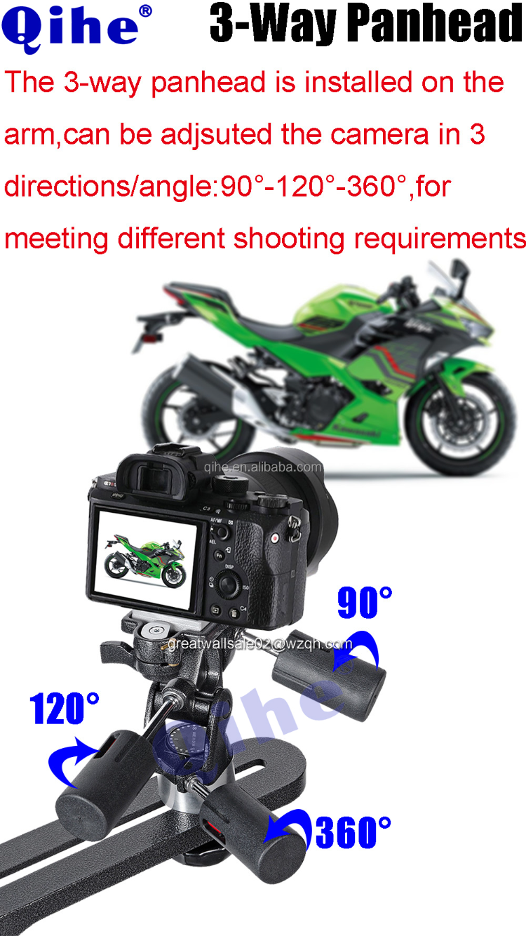 Qihe Qh-j601 Studio Camera Stand,camera Tripod With 15kg Loading ...