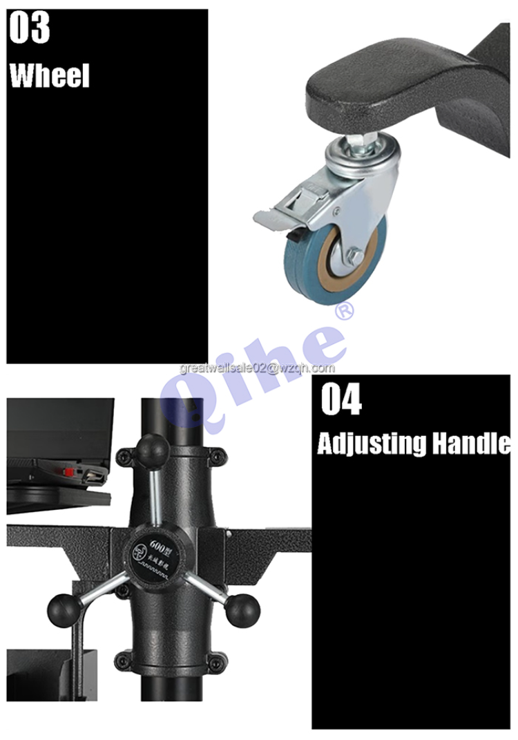 Qihe Qh-j601 Studio Camera Stand,camera Tripod With 15kg Loading ...