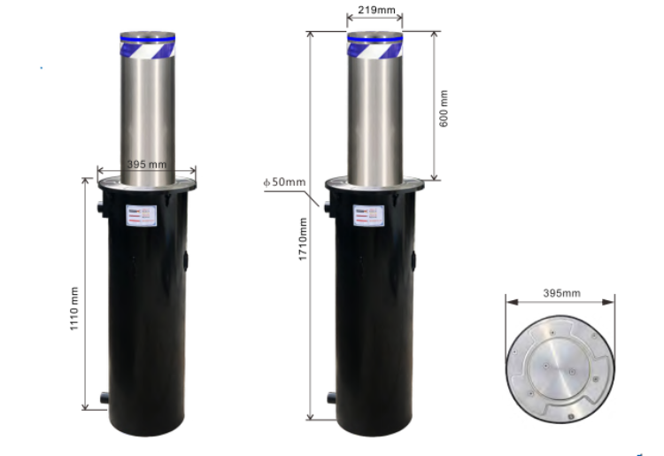 Buy China Wholesale Telescopic Automatic Rising Car Bollards Mechanism ...