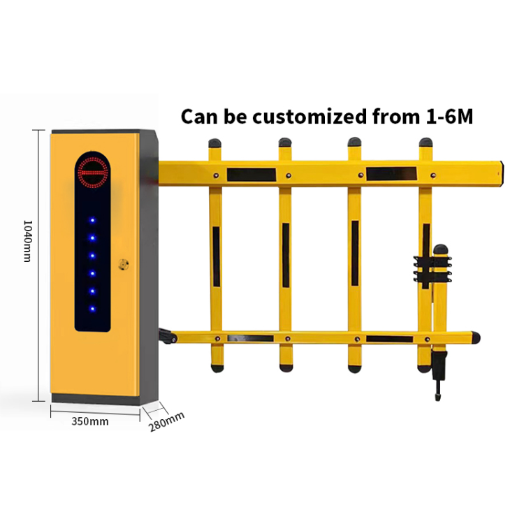 High Speed Boom Barrier Gate With Led Strip Light - Buy China Wholesale ...