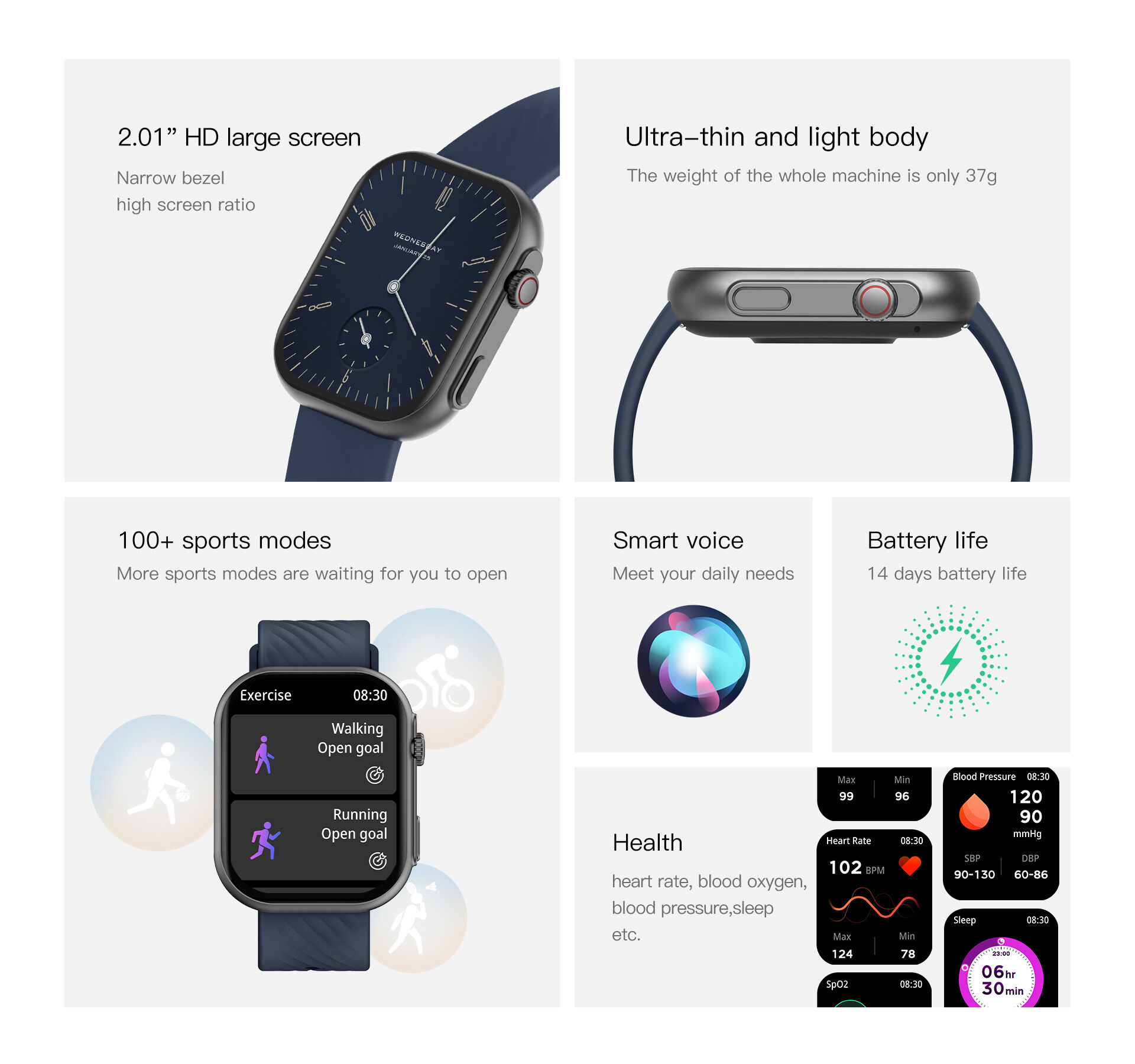 Buy Wholesale China Zwear Smart Watch Zl80b Bt Chamada Ip67 à Prova D ...
