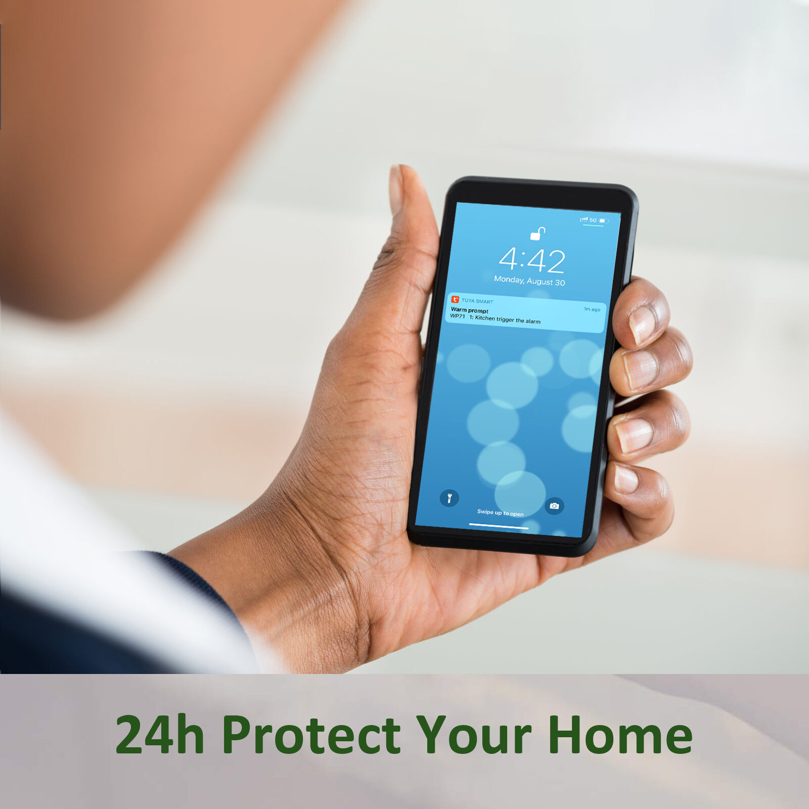 Buy Wholesale China Kerui Pir Detector Tuya Wifi Home Security Alarm ...