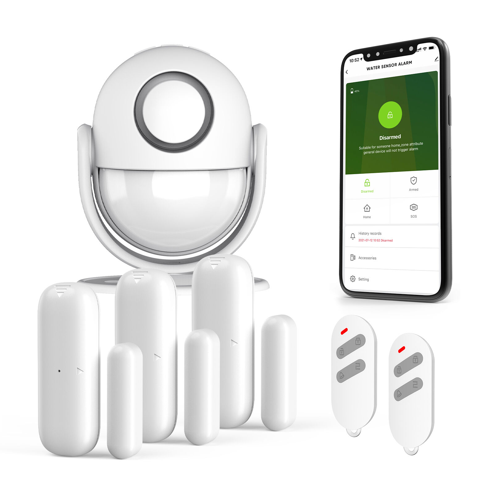 Buy Wholesale China Kerui Pir Detector Tuya Wifi Home Security Alarm ...