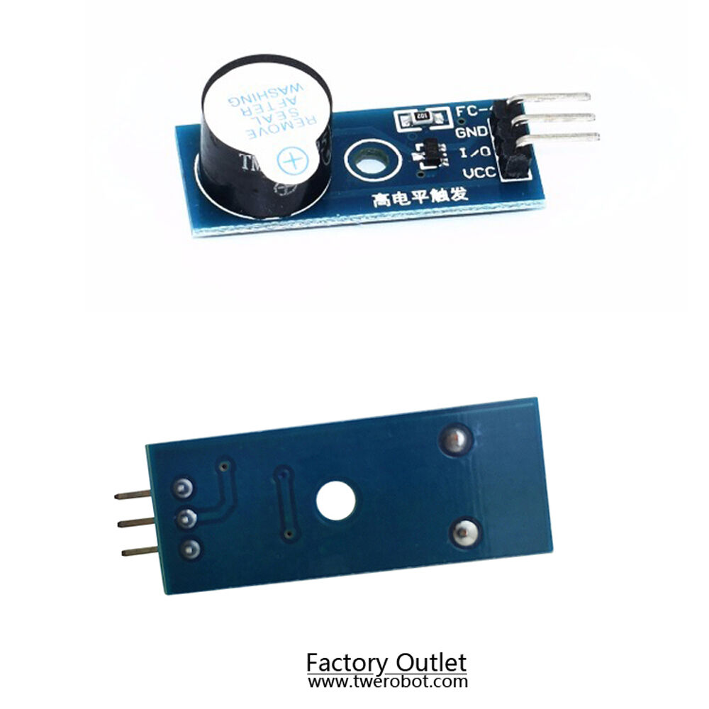 Active Buzzer Module, High Level Trigger Buzzer Control Board, Active ...