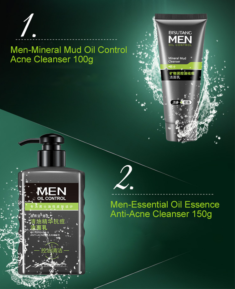 Wholesale Men Deep Cleaning Facial Skin Care Set Men's Skin Care ...