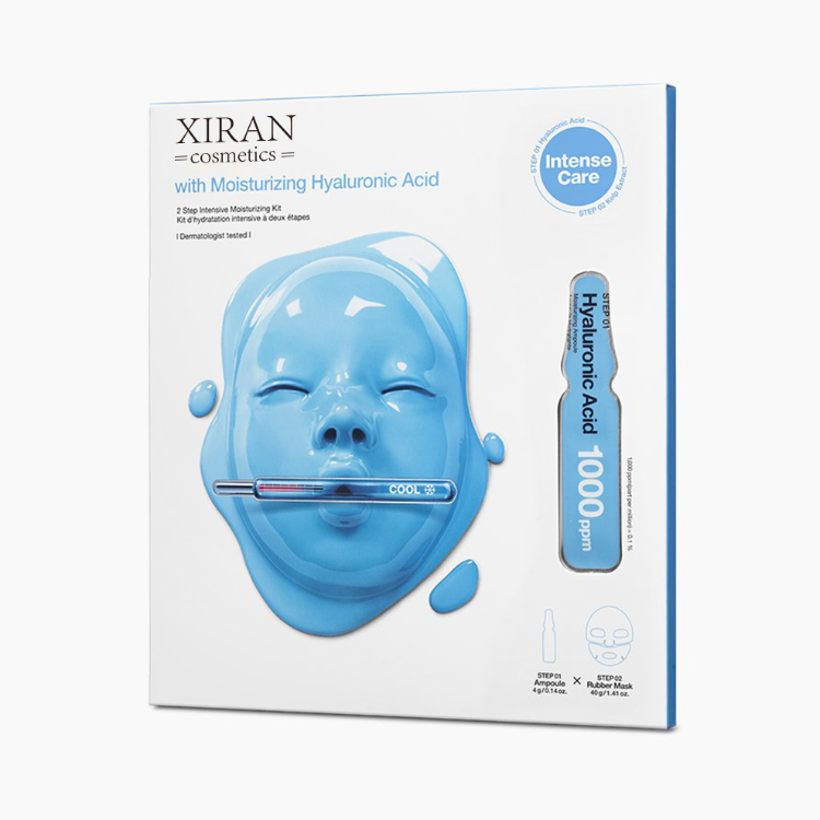 Korean Cryo Sheet Mask With Ampoule Gel-like Serum, Prebiotic Complex ...