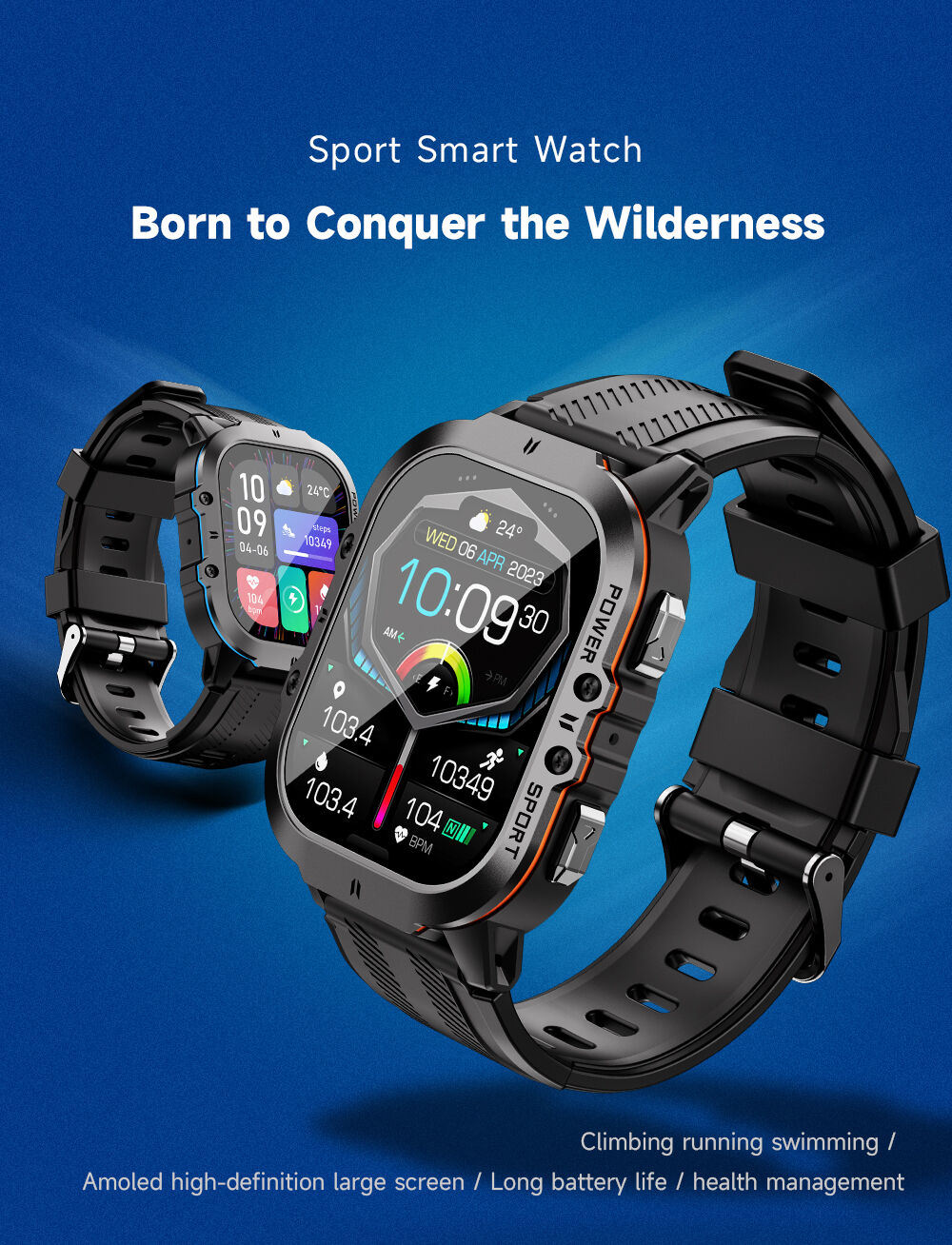 Buy Wholesale China Oem Odm Rtl8763ewe Nld02 Amoled Screen Smart Watch ...